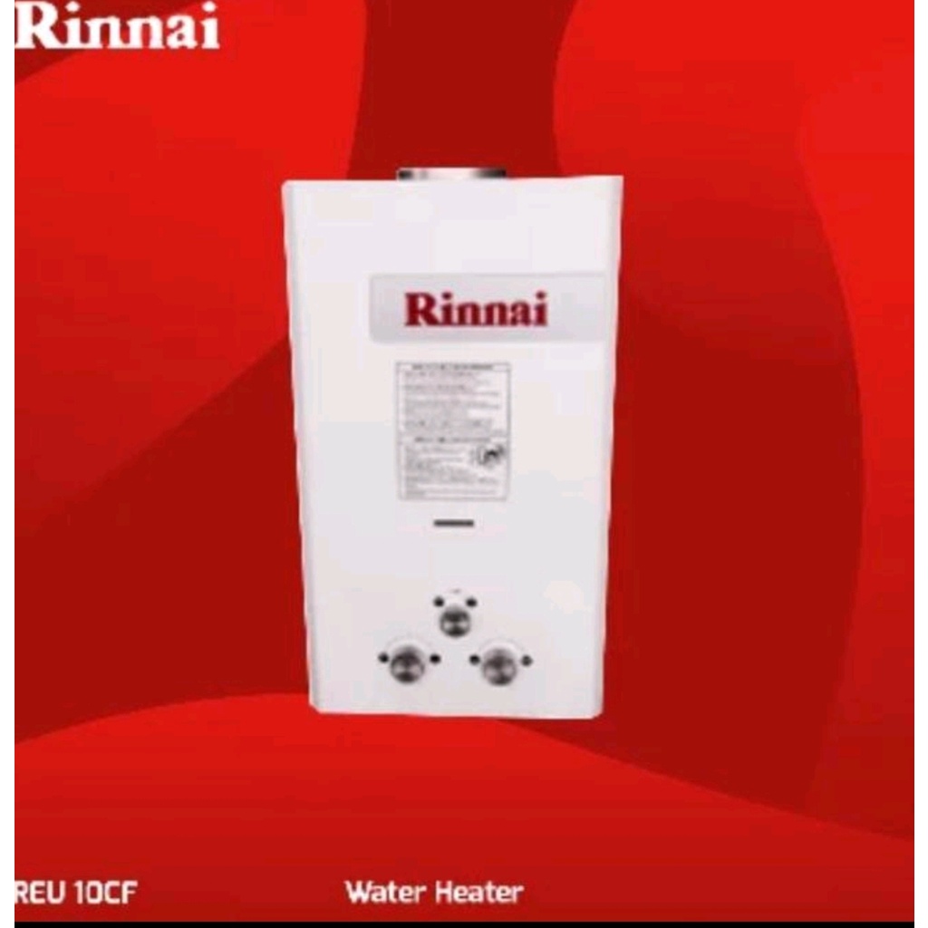 Jual WATER HEATER GAS RINNAI 10 LITER TYPE REU 10 CF | Shopee Indonesia