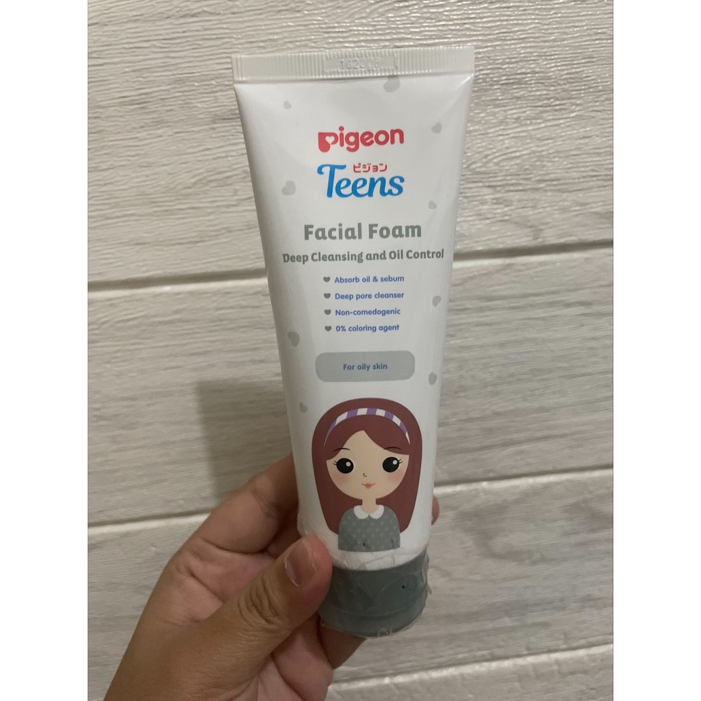 Jual PIGEON TEENS Facial Foam Deep Cleansing & Oil Control 100 ml ...