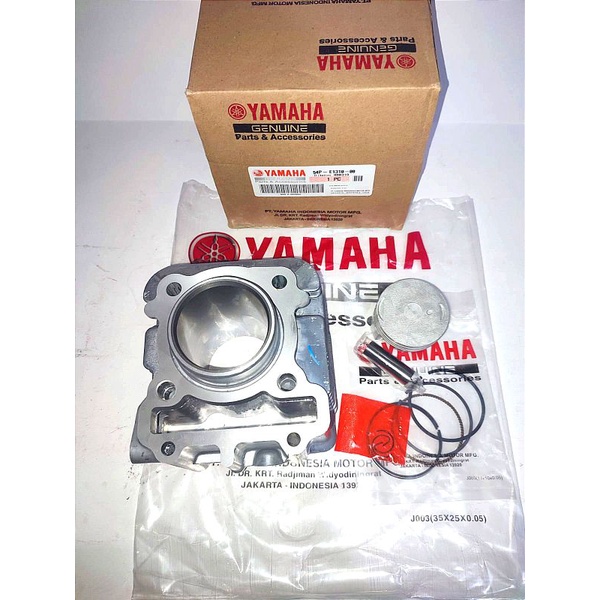 Jual BLOK SEHER KOMPLIT SET YAMAHA MIO J, SOUL GT, X-RIDE, FINO 115cc (54P) ORIGINAL | Shopee ...