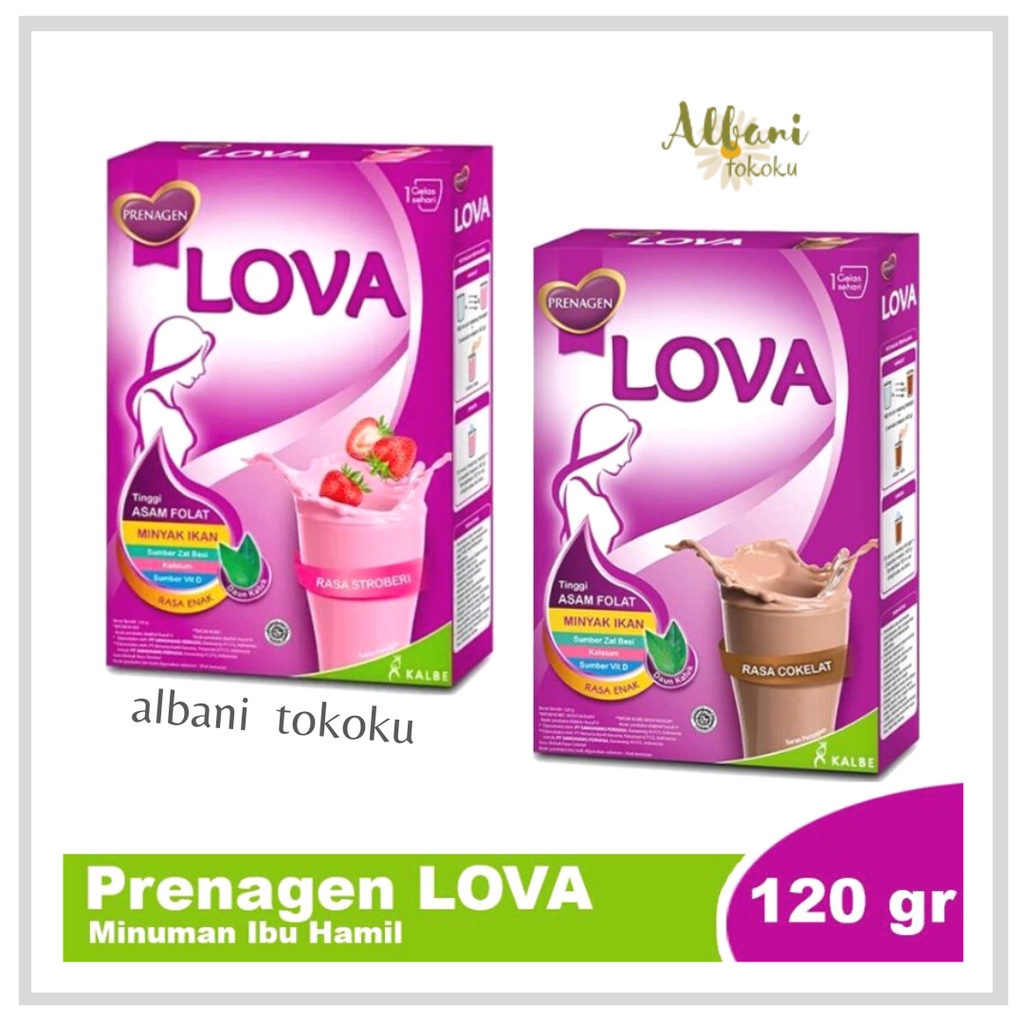 Jual Prenagen Lova Kemasan Box 120 gr - Susu Ibu Hamil - Susu Bumil dan ...