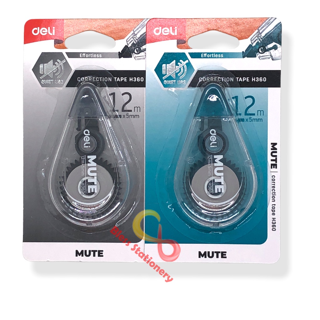 Jual Tipex kertas 12m DELI Correction tape tipx pita tip-ex tip-x tipe ...