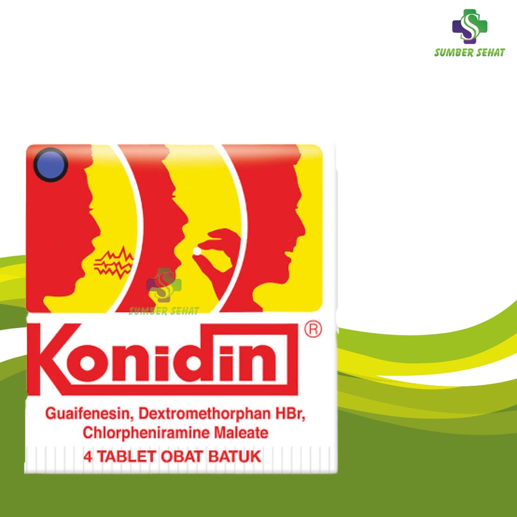 Jual KONIDIN STRIP 4 TABLET | Shopee Indonesia