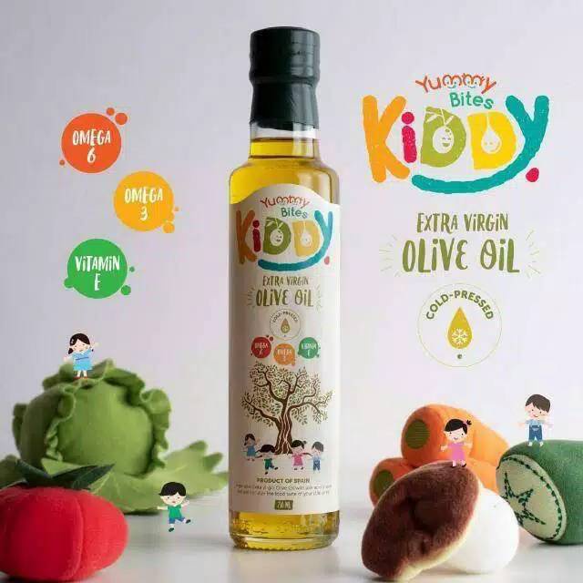 Jual Minyak EVOO Lemak Tambahan MPASI Yummy Bites Kiddy Extra Virgin ...