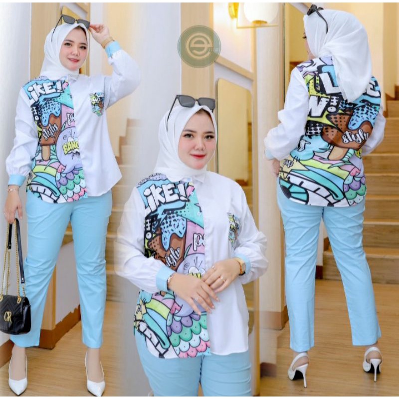 Jual ONE SET SARA SET ZIFFA SET BY EVT | Shopee Indonesia