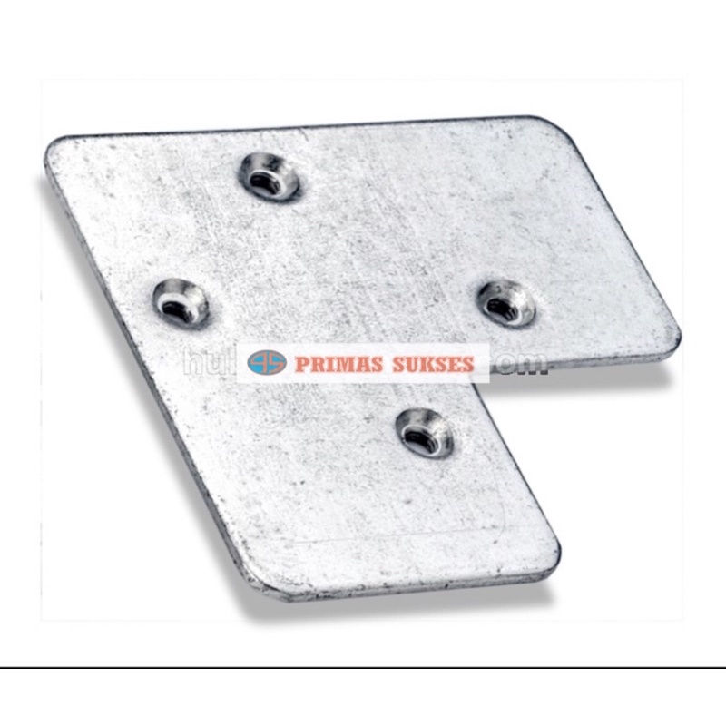 Jual Siku Frame Alumunium Profil Huben AH45 7x4 CM | Shopee Indonesia