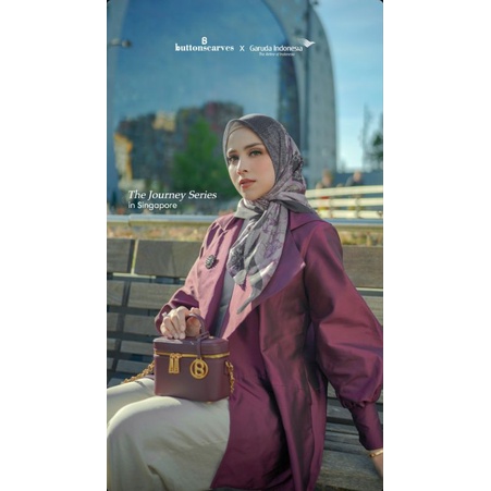 Jual Buttonscarves The Journey Series (Buttonscarves x Garuda Indonesia ...