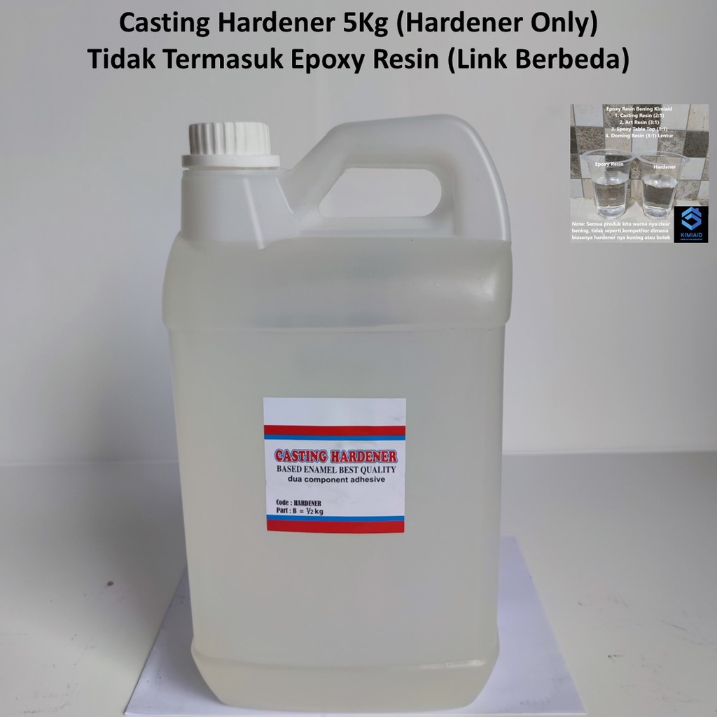 Jual Casting Hardener 5Kg Casting Resin Epoxy Resin Bening Hardener ...