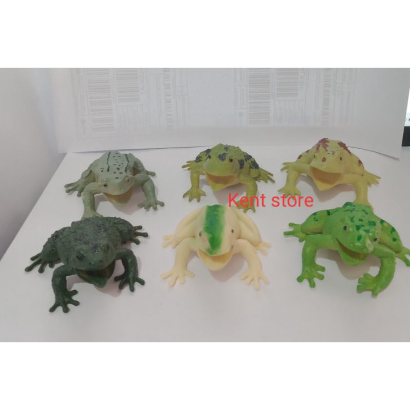 Jual MAINAN KARAKTER KATAK/KODOK FIGURE KATAK/KODOK KARET BISA BUNYI ...