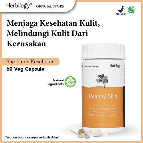 Jual Herbilogy Healthy Skin 60 kapsul | Shopee Indonesia