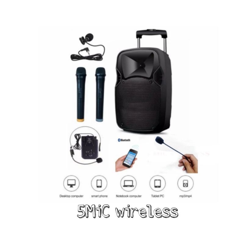 Jual Speaker meeting aiwa 15 inch rapat seminar pa roda trolley ...