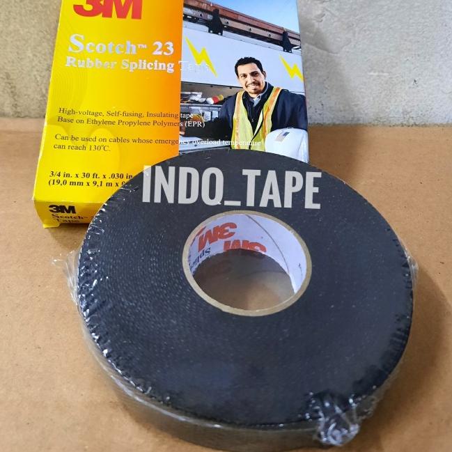 Jual 3M Isolasi Electrical / Scoth 23 Tape / Isolasi Listrik Tarik ...