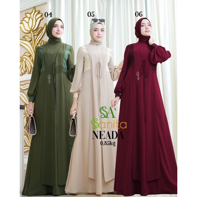 Jual Neada Dress Original By Sanita (READY SIAP KIRIM) | Shopee Indonesia