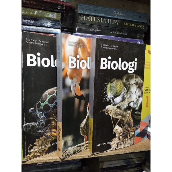Jual Buku BIOLOGI 1,2,3 SMA/MA KELAS X,XI,XII ERLANGGA D.A. Pratiwi | Shopee Indonesia