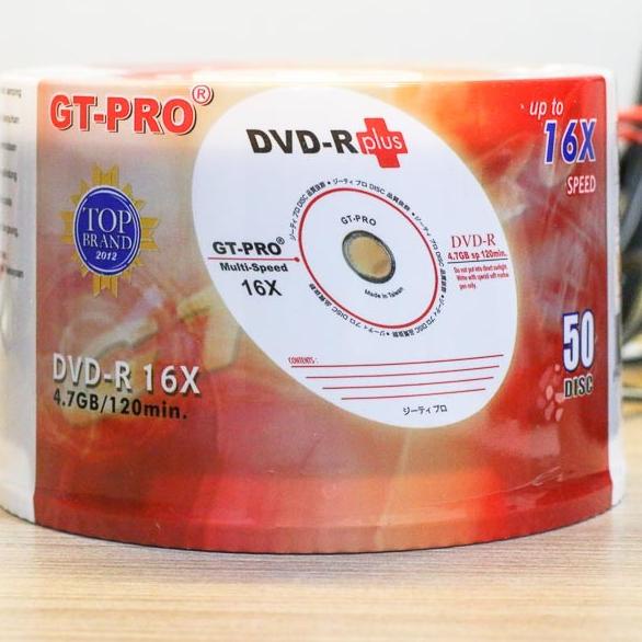 Jual DVD-R GT-PRO Plus (50pcs/cone) | Shopee Indonesia