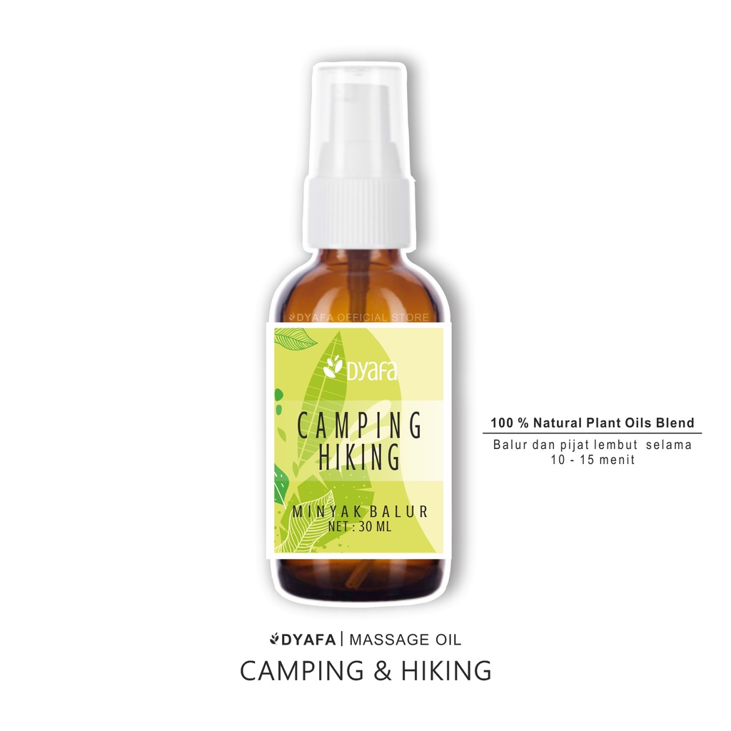 Jual Dyafa Camping & Hiking Massage Oil 30 ml | Shopee Indonesia