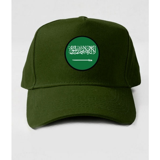 Jual Topi Baseball Premium CAMOE Saudi Arabia Flag Bendera Arab Saudi ...