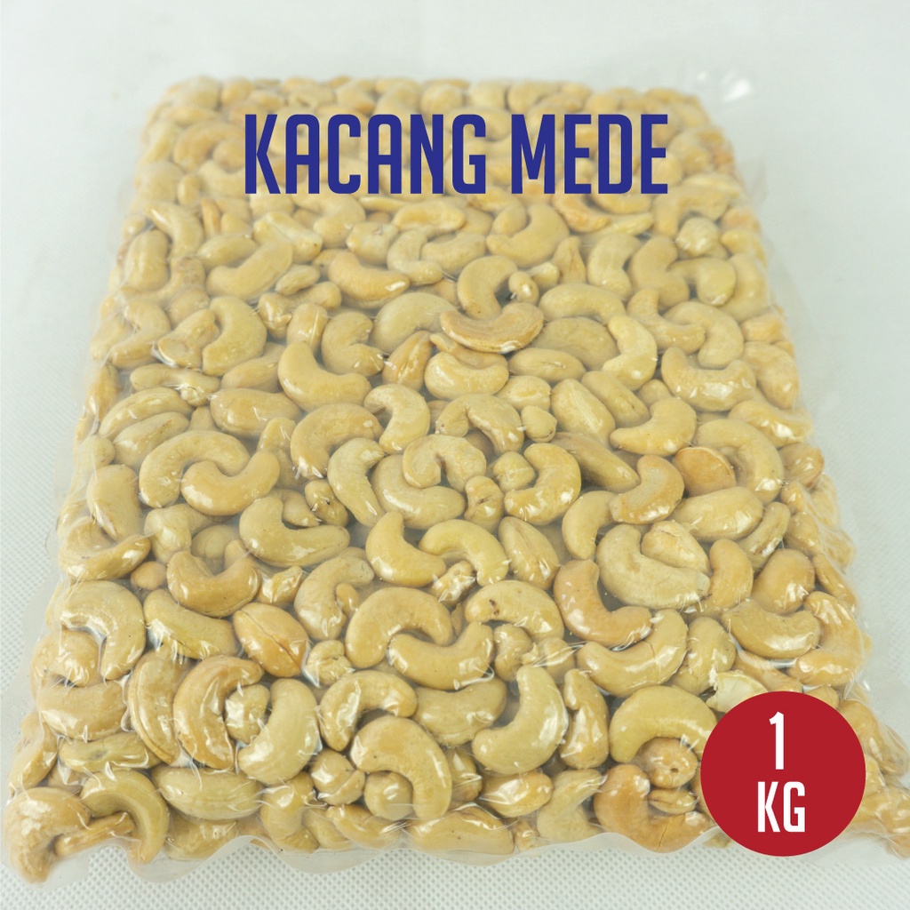 Jual KACANG MEDE ORIGINAL OVEN - KACANG METE PANGGANG ROASTED PLAIN 1KG ...