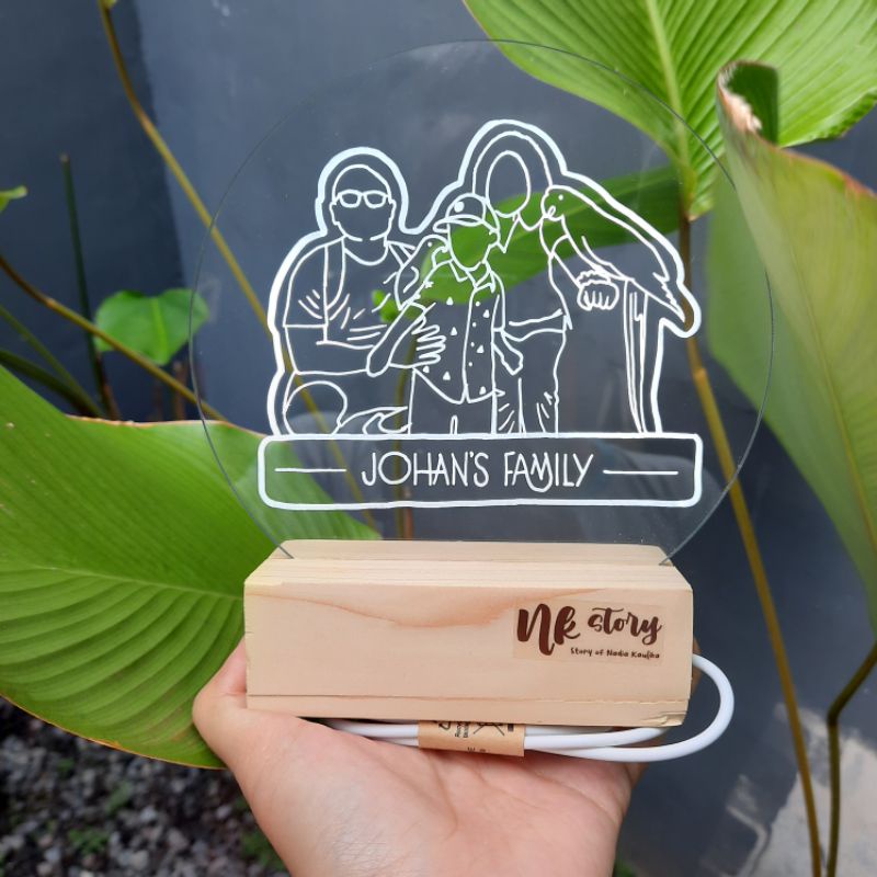 Jual [PROMO] LETTERING AKRILIK LINGKARAN KOTAK AKRILIK MAHAR AKRILIK ...