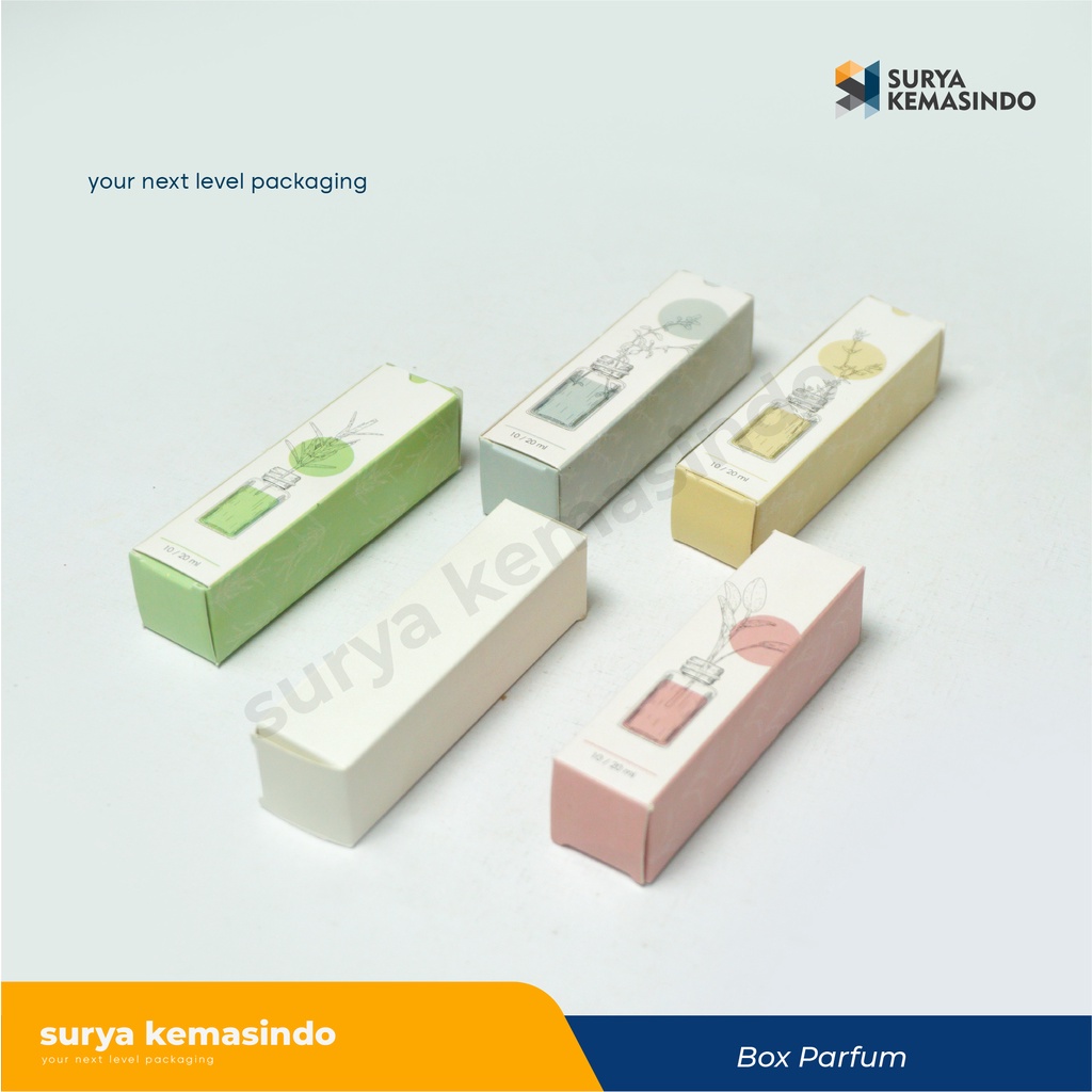 Jual Box Parfum 10/20 ml (2,3x2,3x9 cm) Parfum / packaging / freshcare ...