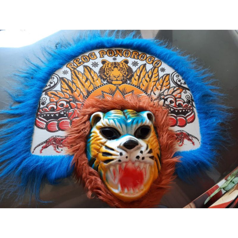 Jual PROMO TOPENG MOTIF SPON HARIMAU - TOPENG REOG ANAK TERBAIK ...
