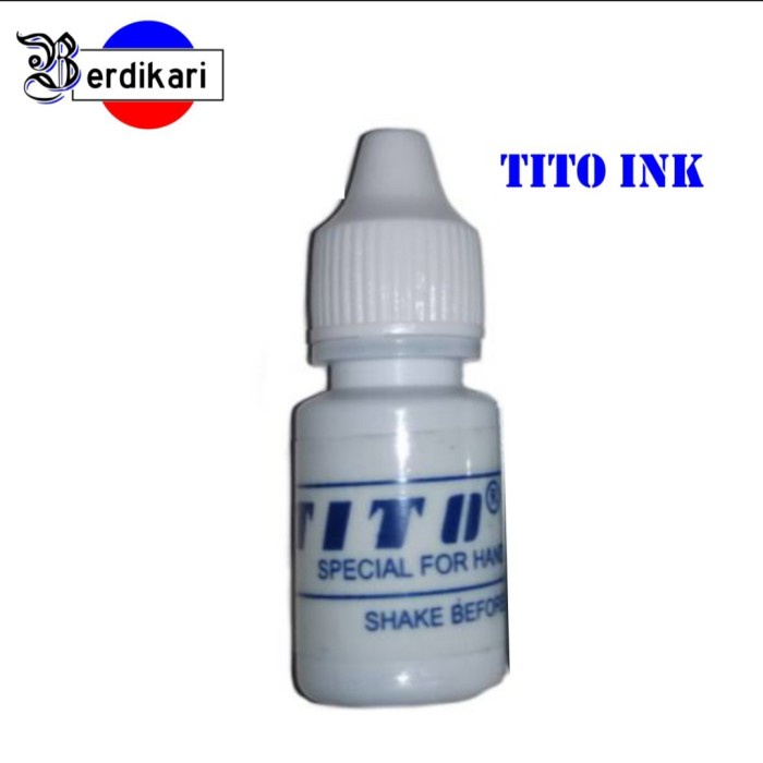Jual *#*#*#] Tito Ink Hand Label Sato Tinta Label Semua Merk | Shopee ...