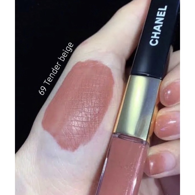 Jual Chanel Le Rouge Duo Ultra Tenue Lipstick Matte + Lipgloss | Shopee ...