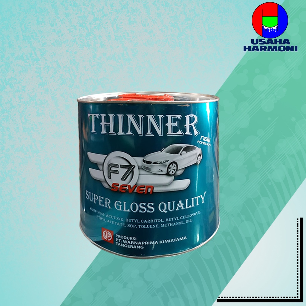 Jual Thinner F7 Biru | Ukuran : 4.5 L | Shopee Indonesia