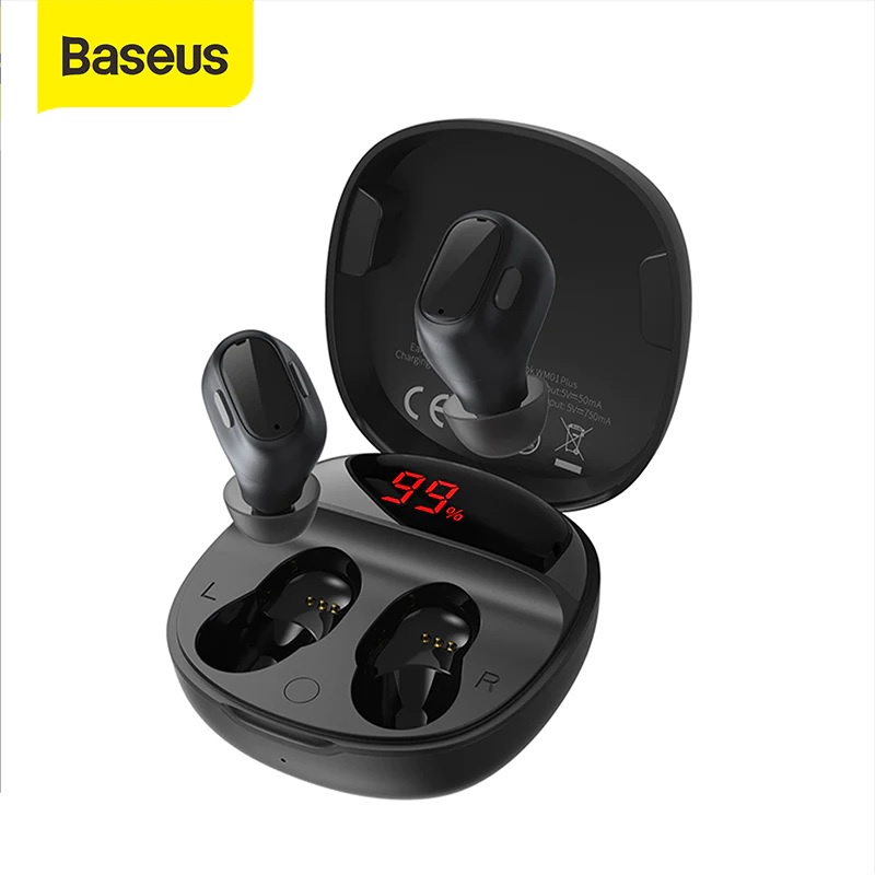 Jual Baseus TWS Earphones Encok WM01 Plus Garansi Resmi Not WM02 WM01 ...