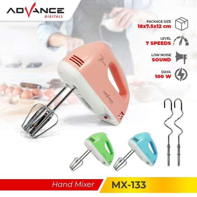 Jual Gambar Hand Mixer Advance MX-133 |Garansi Resmi Advance 1 Tahun ...