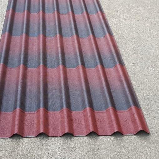 Jual Genteng ONDULINE TILE® - Dual Red 3D | Shopee Indonesia