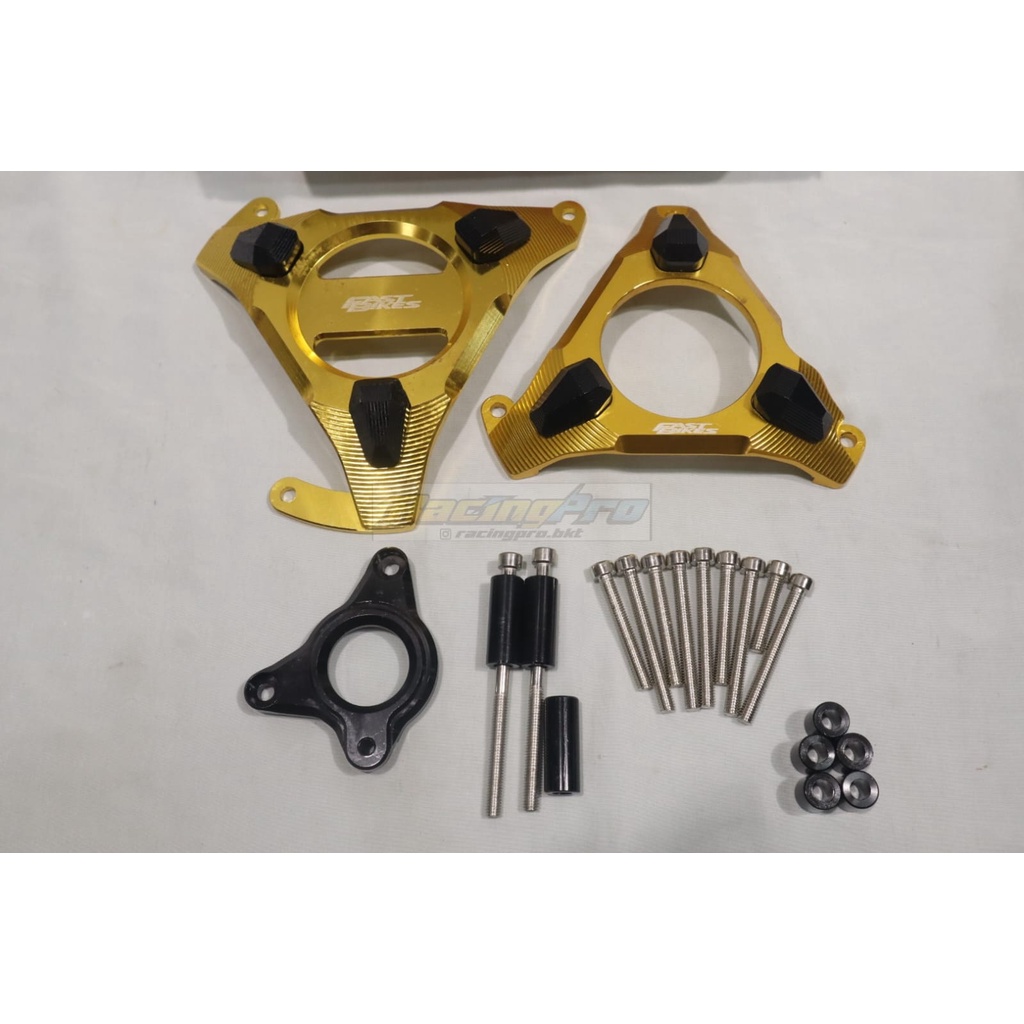 Jual Cover Mesin Vixion MX King Xabre R15 Black Hitam CNC Fast Bikes ...