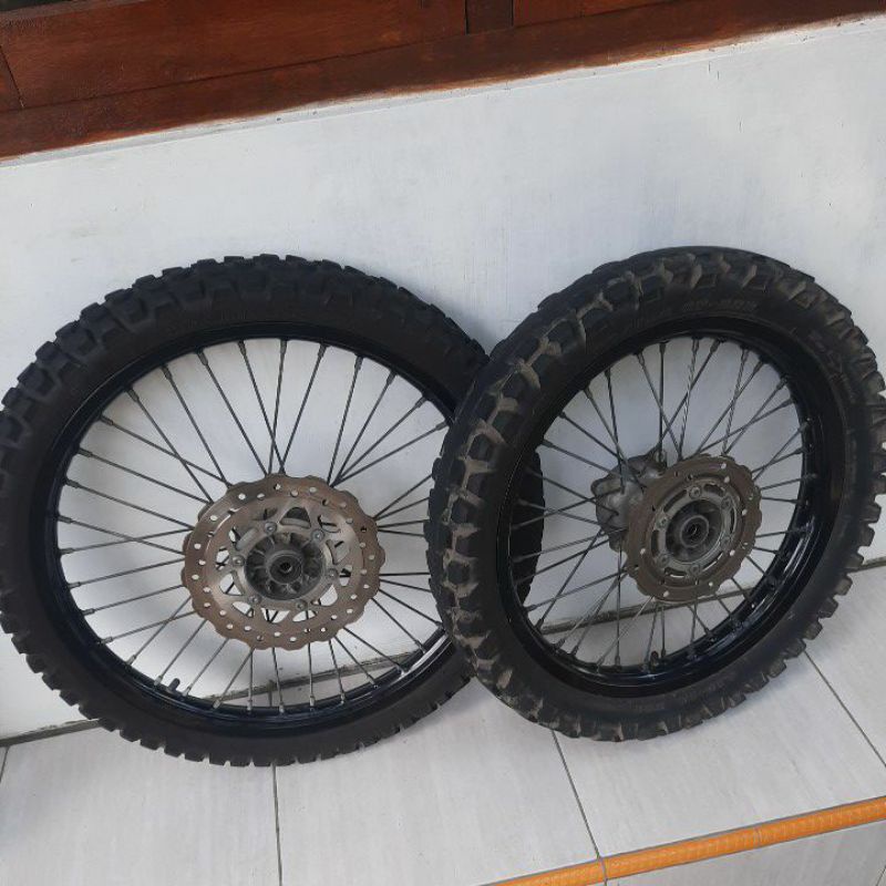 Jual VELG KLX BF SE ASLI HITAM | Shopee Indonesia