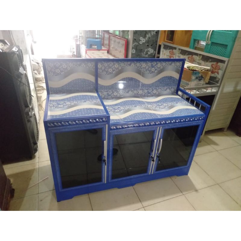 Jual meja kompor 3 pintu warna | Shopee Indonesia