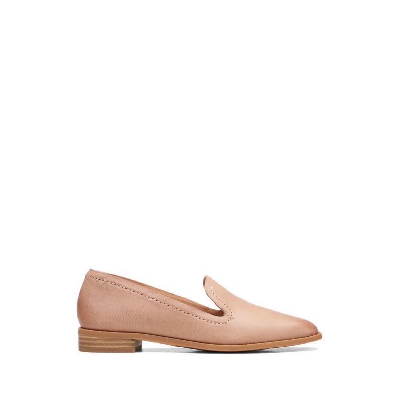 Jual Clarks Pure Hall Women's Loafers- Praline Leather | Shopee Indonesia