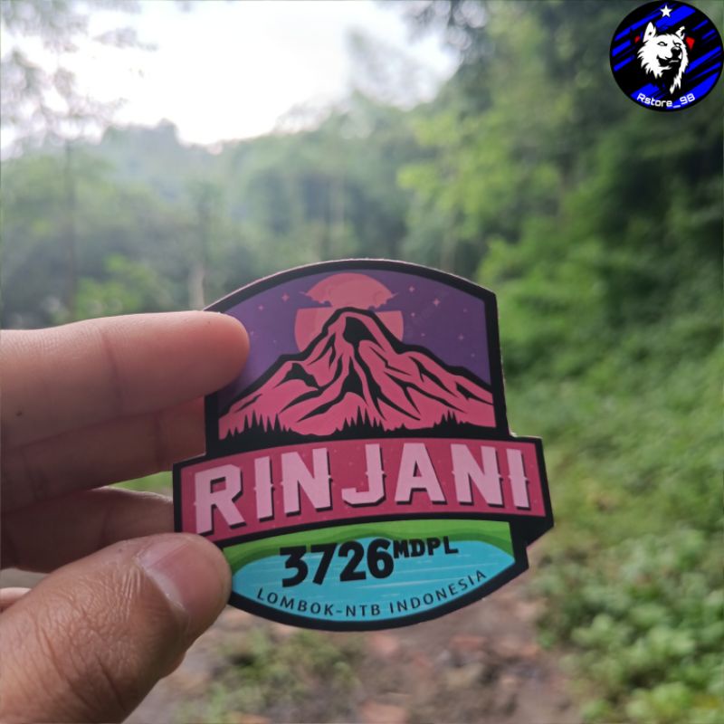 Jual STICKER STIKER GUNUNG INDONESIA TAHAN AIR | Shopee Indonesia