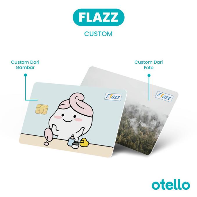 Jual Custom Kartu Flazz Card BCA Gen 2 Cetak Foto Gambar Design Print ...