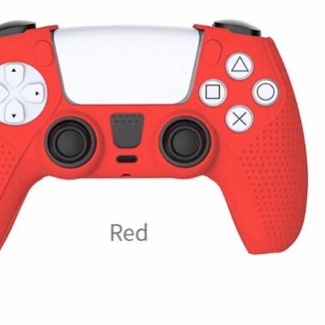 Jual Silicon Case Stick PS5 Stik PS5 Dualsense Controller PS5 - Merah ...