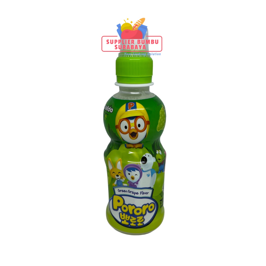 Jual Paldo Pororo Drink Milk Juice Minuman Anak Rasa Buah Sehat Halal 235ml | Shopee Indonesia