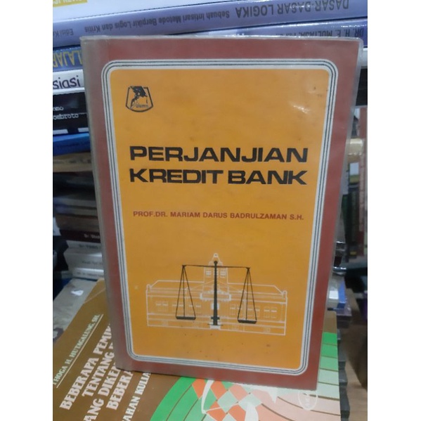Jual Buku PERJANJIAN KREDIT BANK (Prof. Mariam Darus) | Shopee Indonesia