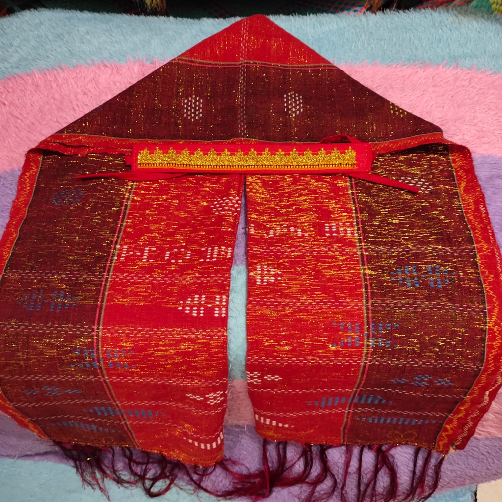Jual PAKET 2 sortali anak dan ulos sadum / ulos batak toba / ikat ...