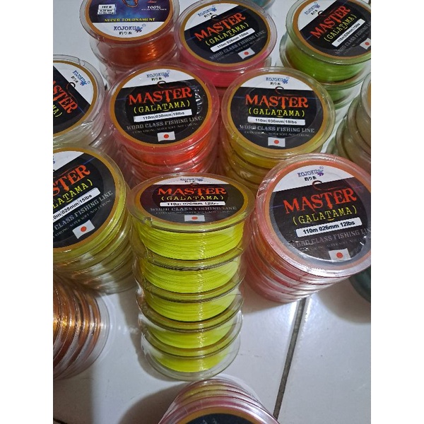Jual Senar Pancing Galatama,Master Line 0,30 kuat anti kriting | Shopee ...