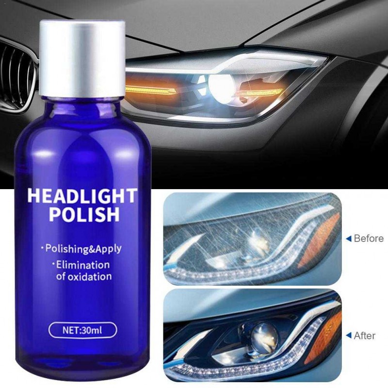 Jual Headlamp Polisher Kit Cairan Pembersih Mika Lampu Kuning Buram ...