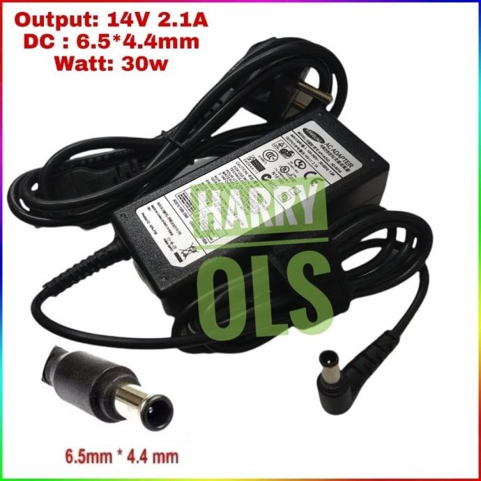 Jual Adaptor Charger LCD LED TV MONITOR SAMSUNG 14V -2.1A + Kabel Power ...