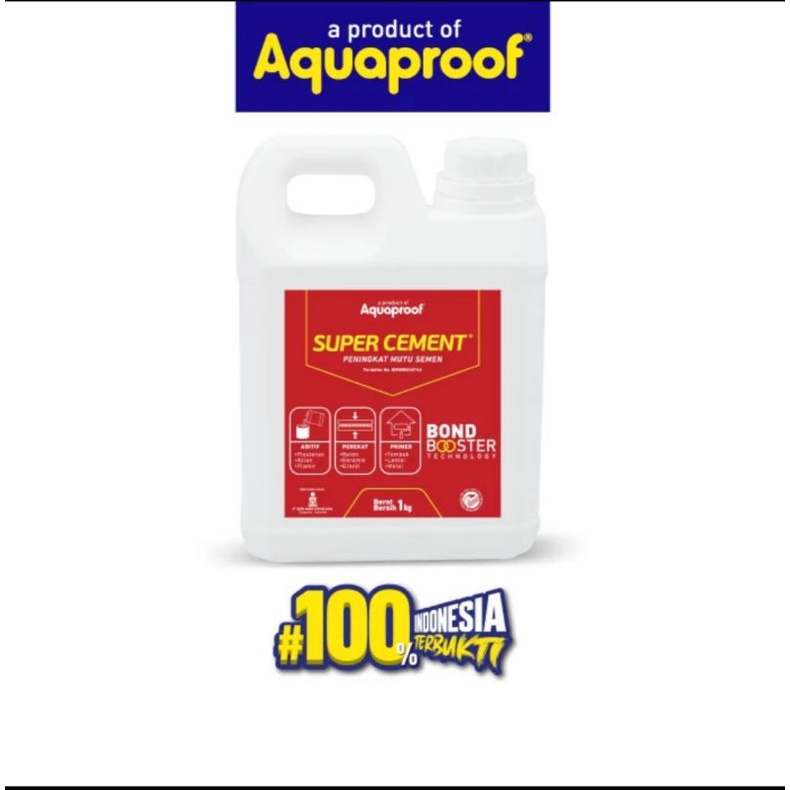 Jual Super Cement 1kg Aquaproof / Supercement / Penyambung Beton ...