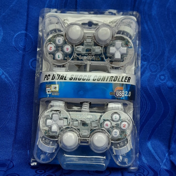 Jual Joystick Double Transparan E-Smile USB 2.0 | Shopee Indonesia