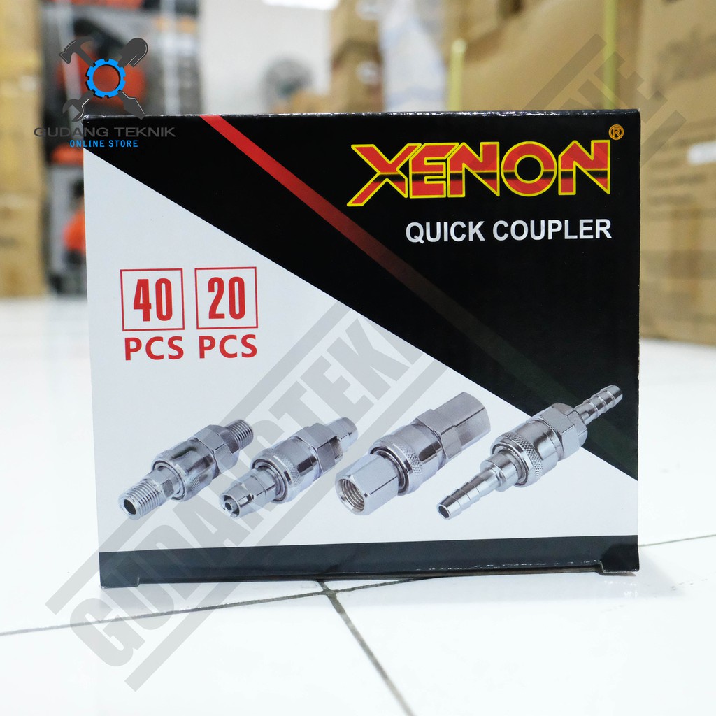 Jual Quick Coupler PP20 PM20 SP20 PF20 SH20 SM20 XENON / Coupling ...