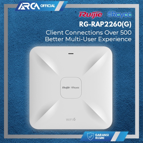 Jual Ruijie Reyee RG-RAP2260G Wi-Fi 6 1775Mbps Ceiling Access Point ...