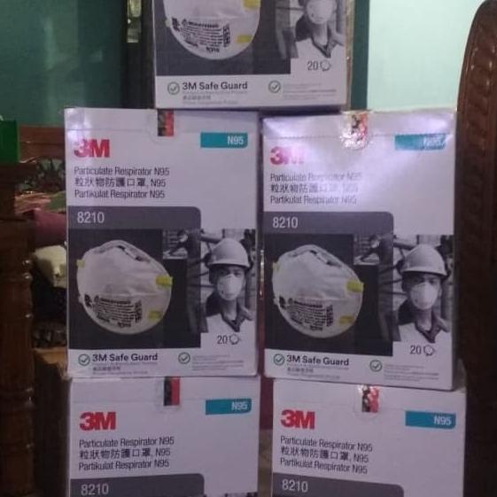 Jual masker 3M N95 8210 45-tokofattan dijamin | Shopee Indonesia