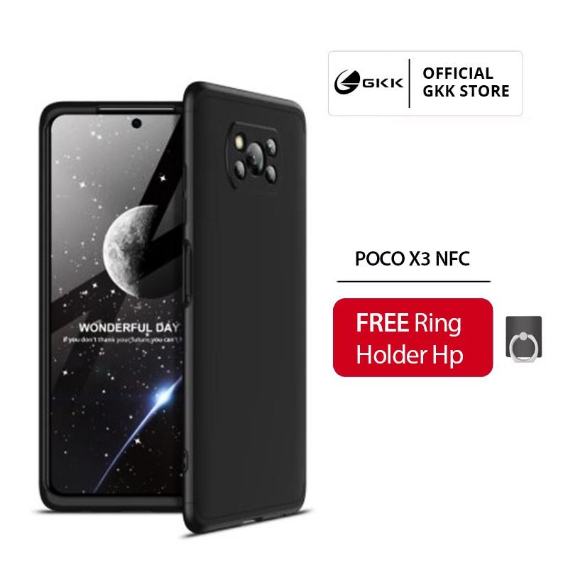Jual GKK POCO X3 NFC X3 PRO X3 GT Casing Hardcase 360 Bumper Anti Retak ...