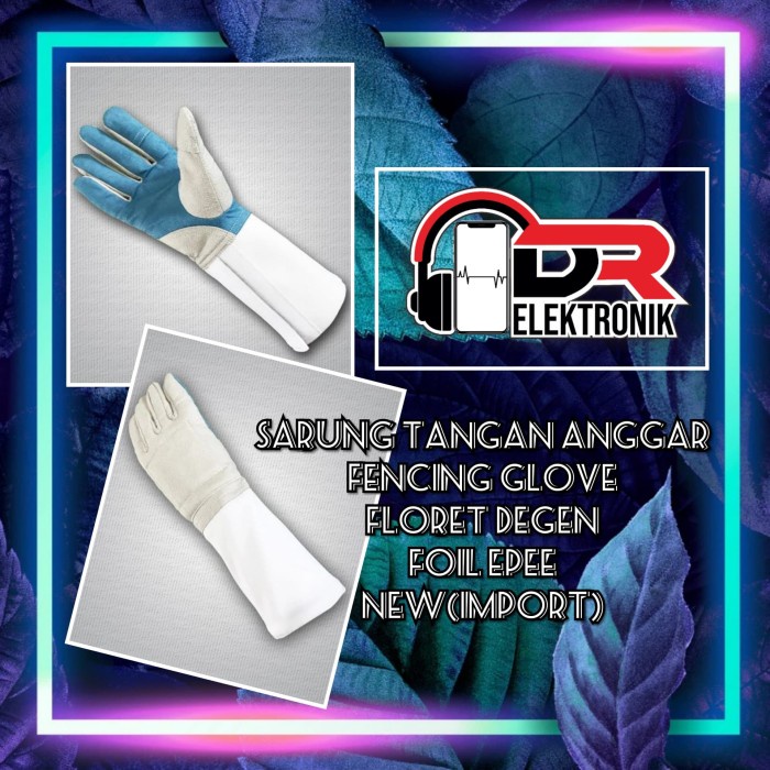 Jual sarung tangan anggar fencing gloves foil floret epee degen new ...